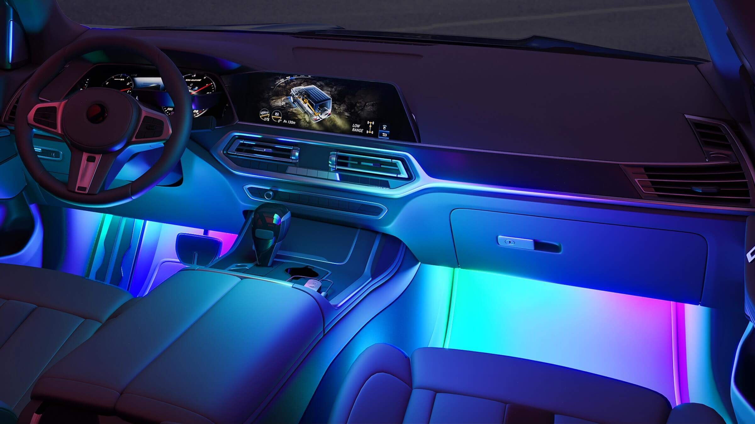 Govee RGBIC Interior Car Lights H7090 | LamaN-Lighting