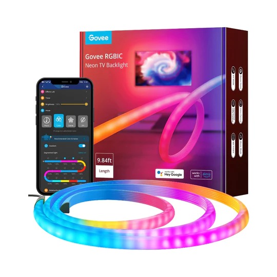 Govee RGBICWW WiFi + Bluetooth Flow Plus Light Bars H6056 – LamaN-Lighting