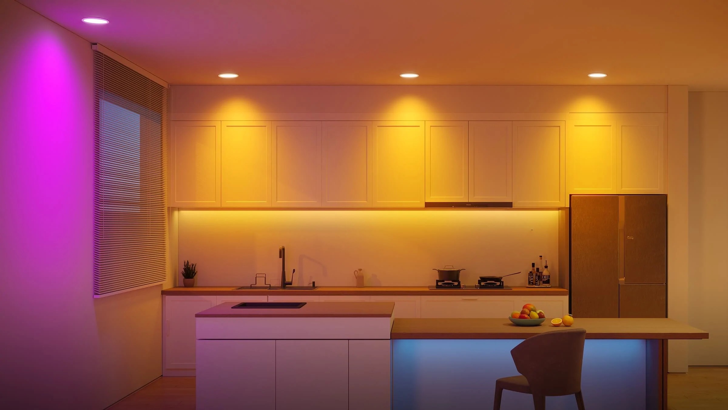 Govee Smart RGBWW Recessed Lights 2 Pack H601B | LamaN-Lighting